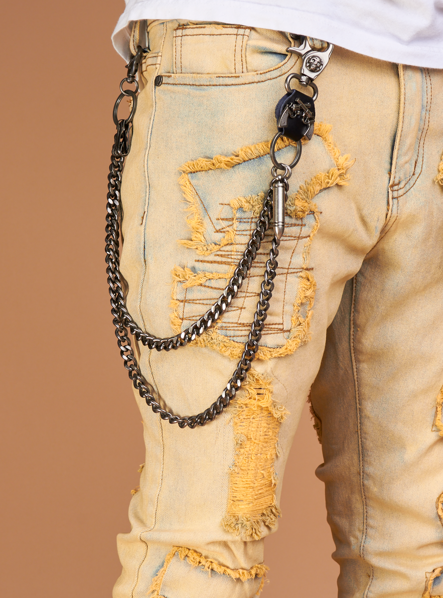 Politics Chain - Revolver - Gun Metal